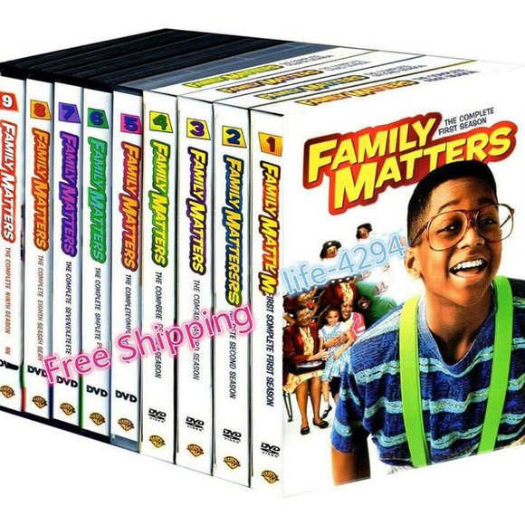Other | Family Matters The Complete Series Dvd 27disc Seasons 19 Us ...